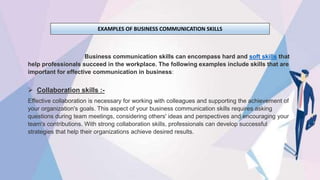 BUSINESS COMMUNICATION PPT BY SAKSHI YADAV.pptx