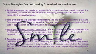 Do's And Dont's Of Impression | PPTX