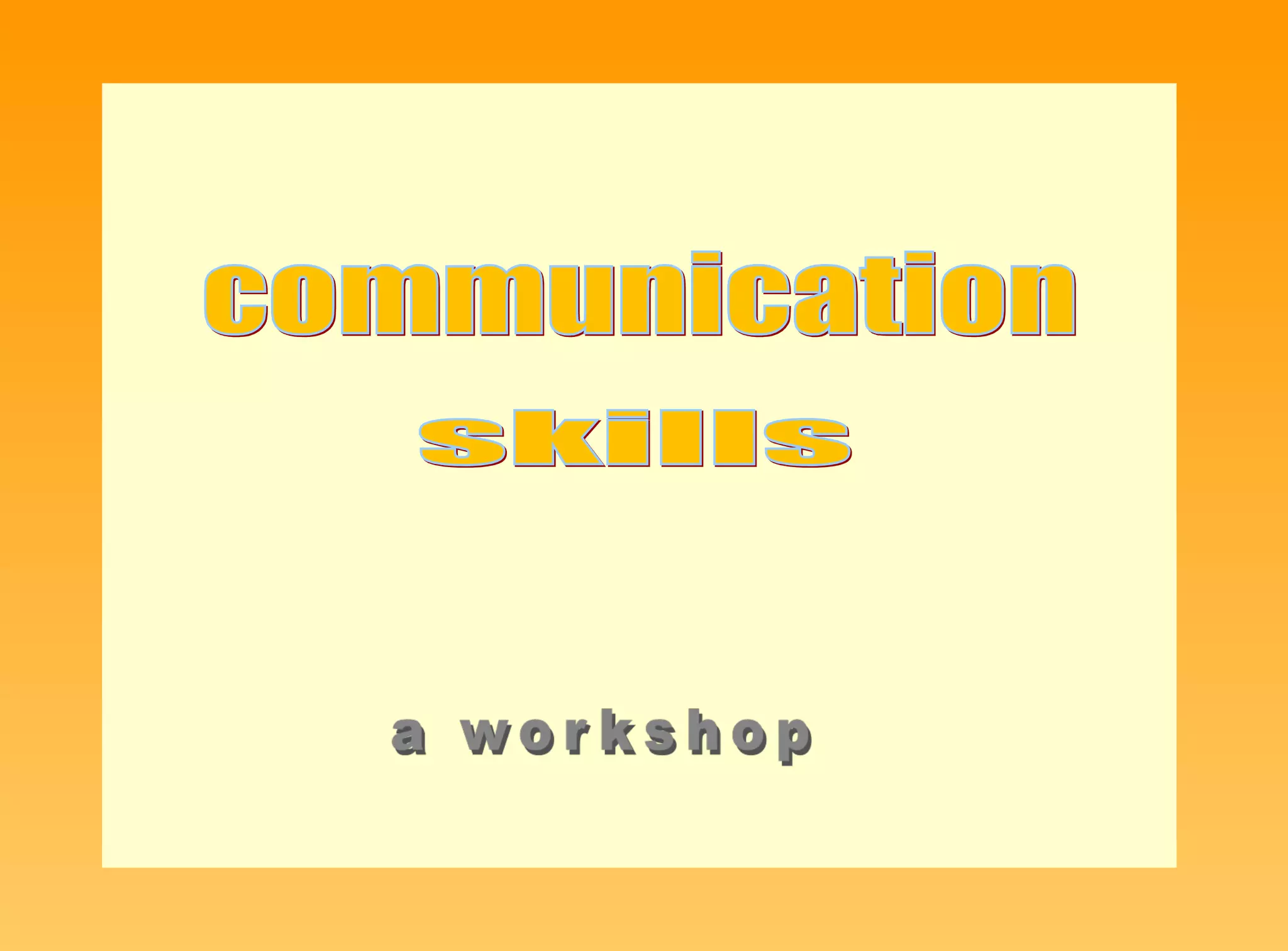 Business communication skills | PPT