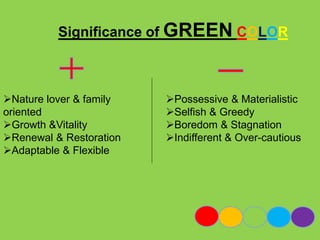 Business communication importance of color | PPT