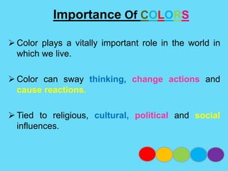 Business communication importance of color | PPT