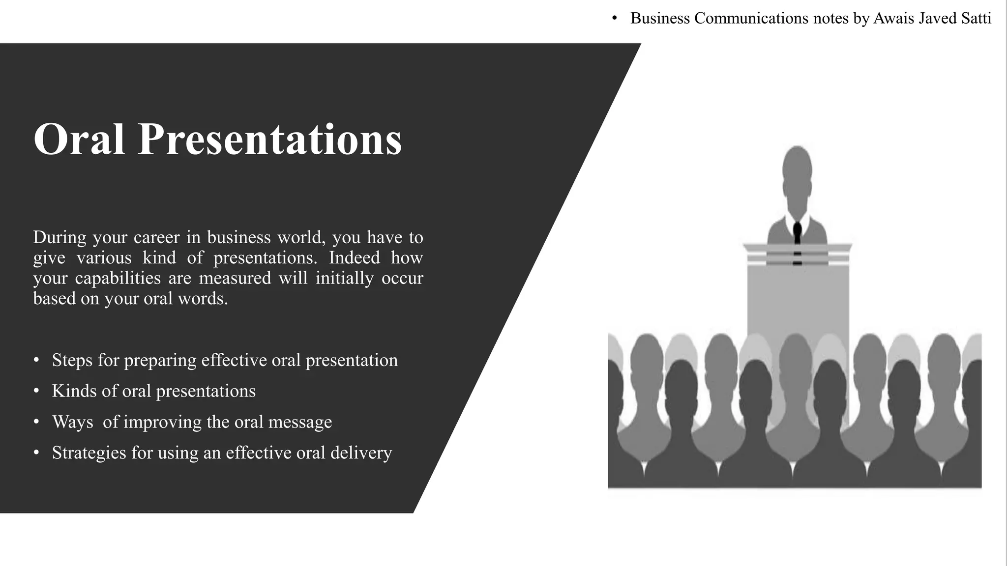 UNIT 7: STRATEGIES FOR ORAL COMMUNICATION (Business Communication) | PDF