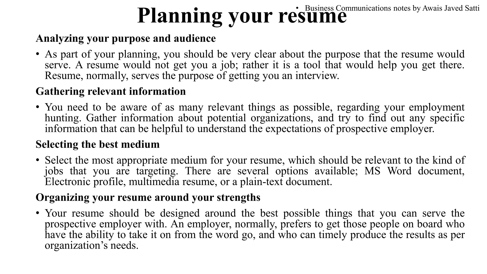 UNIT 9: THE JOB APPLICATION PROCESS (Business Communication) | PPTX