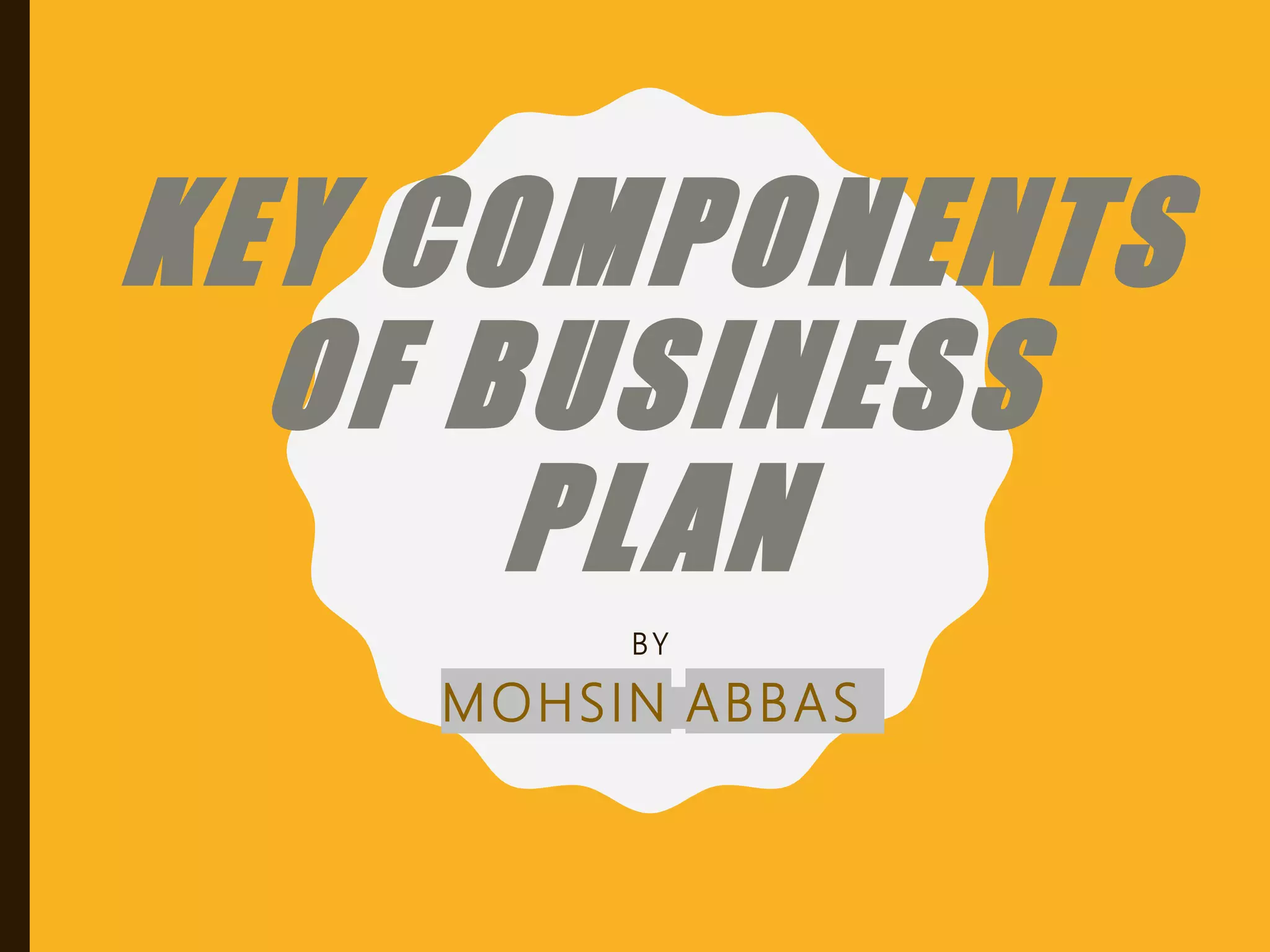 Business components | PPTX