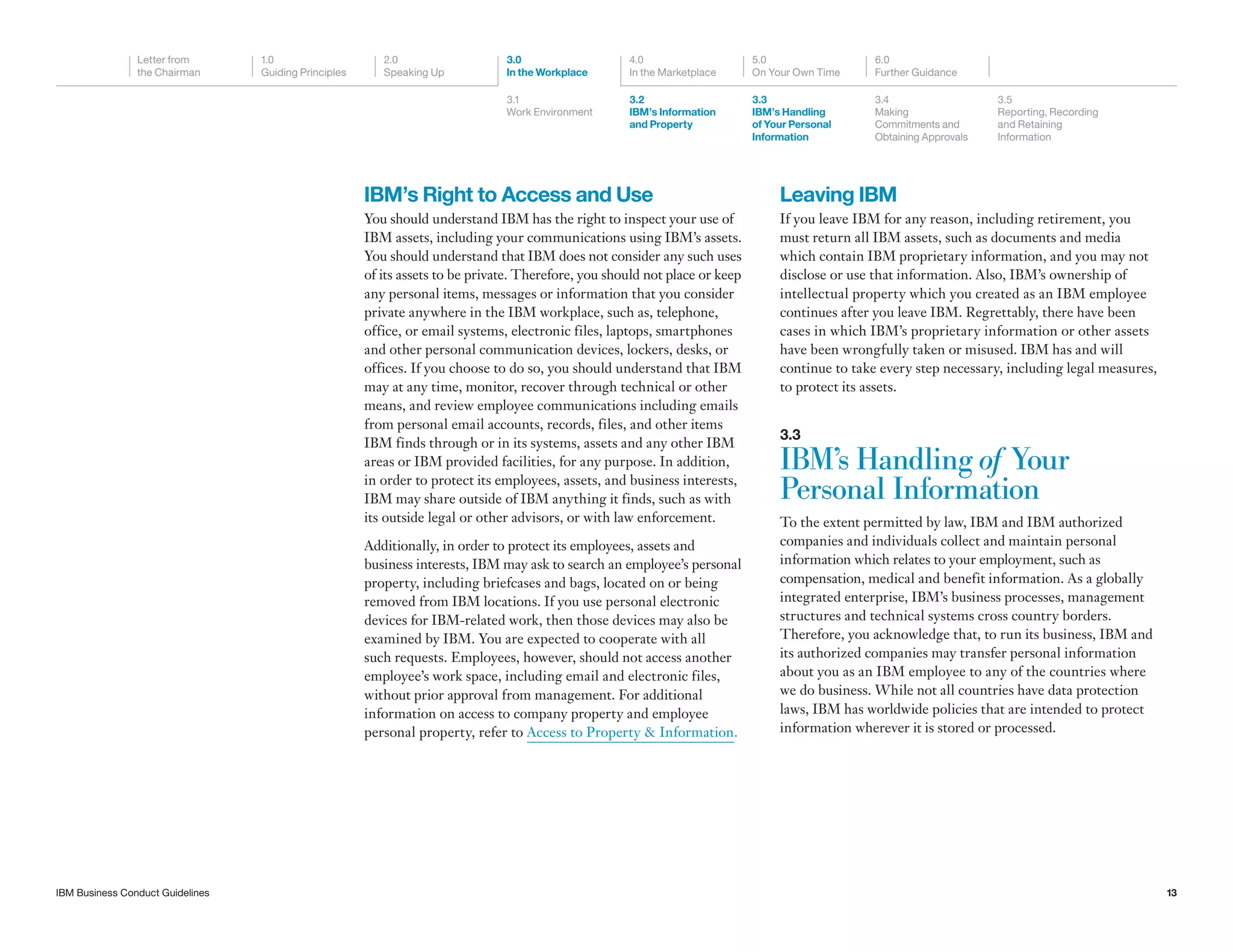 IBM Business Conduct Guidelines | PDF