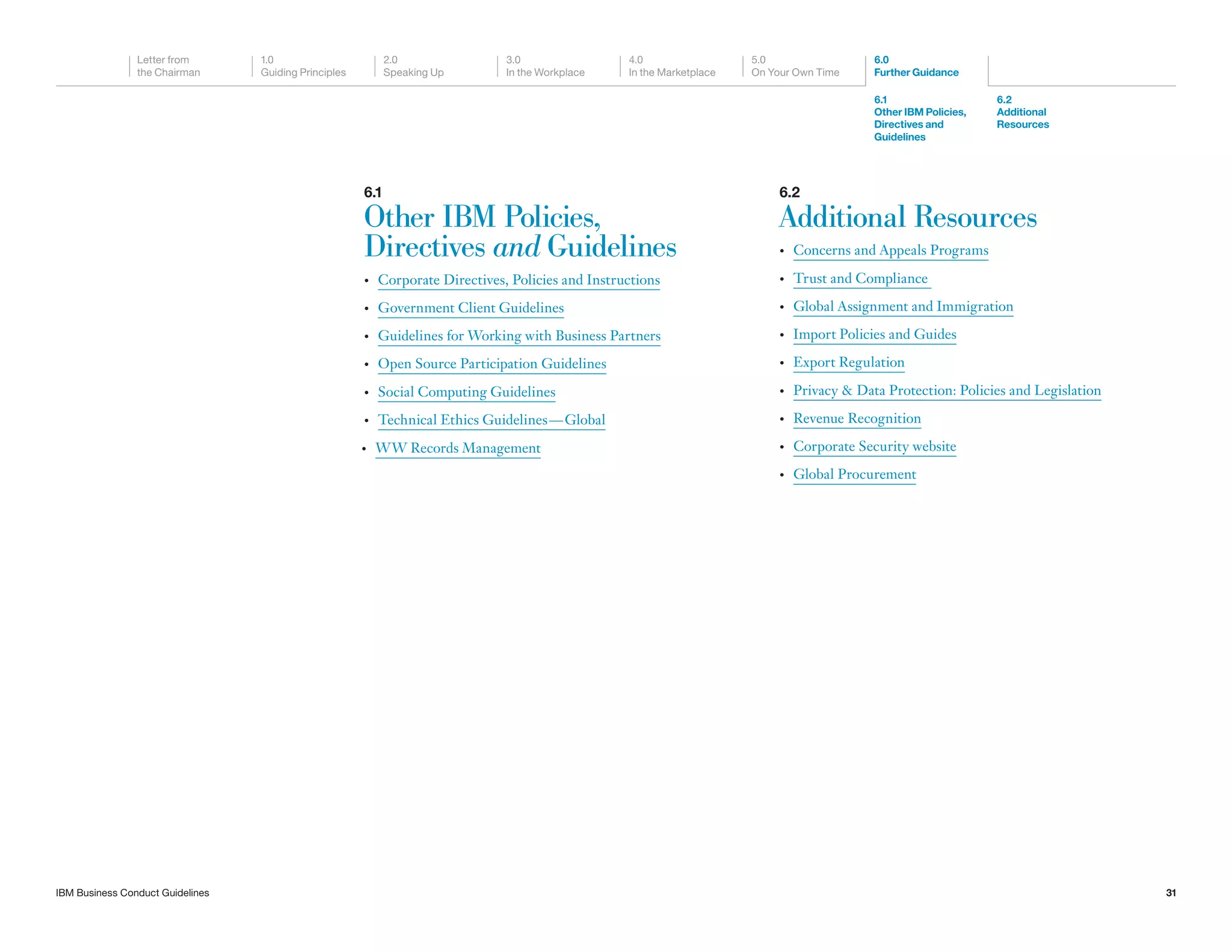 IBM Business Conduct Guidelines | PDF