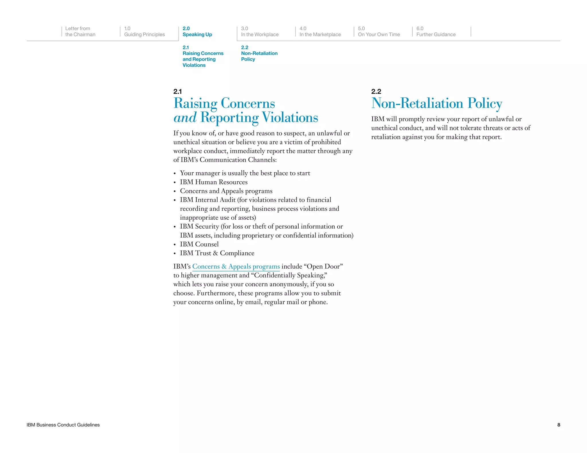 IBM Business Conduct Guidelines | PDF