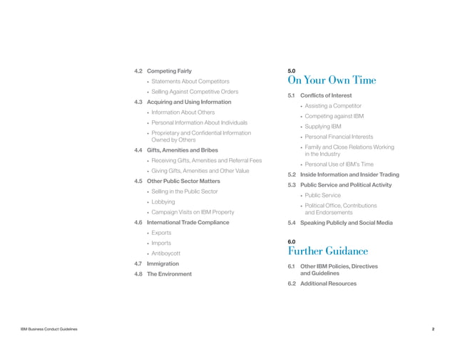 IBM Business Conduct Guidelines | PDF | Human Resources | Business