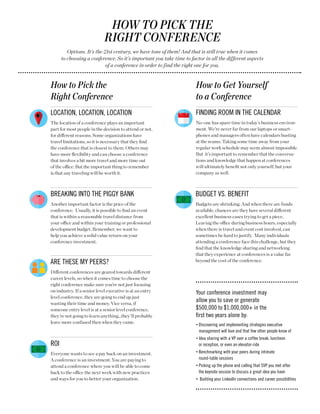 Why Attend a Business conference? | PDF