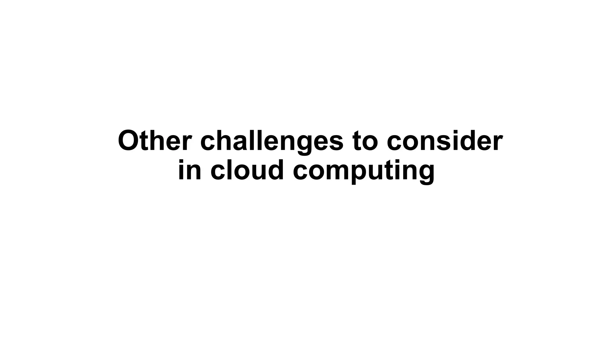 BUSINESS CONSIDERATIONS FOR CLOUD COMPUTING | PDF