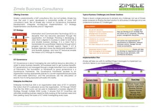 Zimele Business consultancy profile | PDF