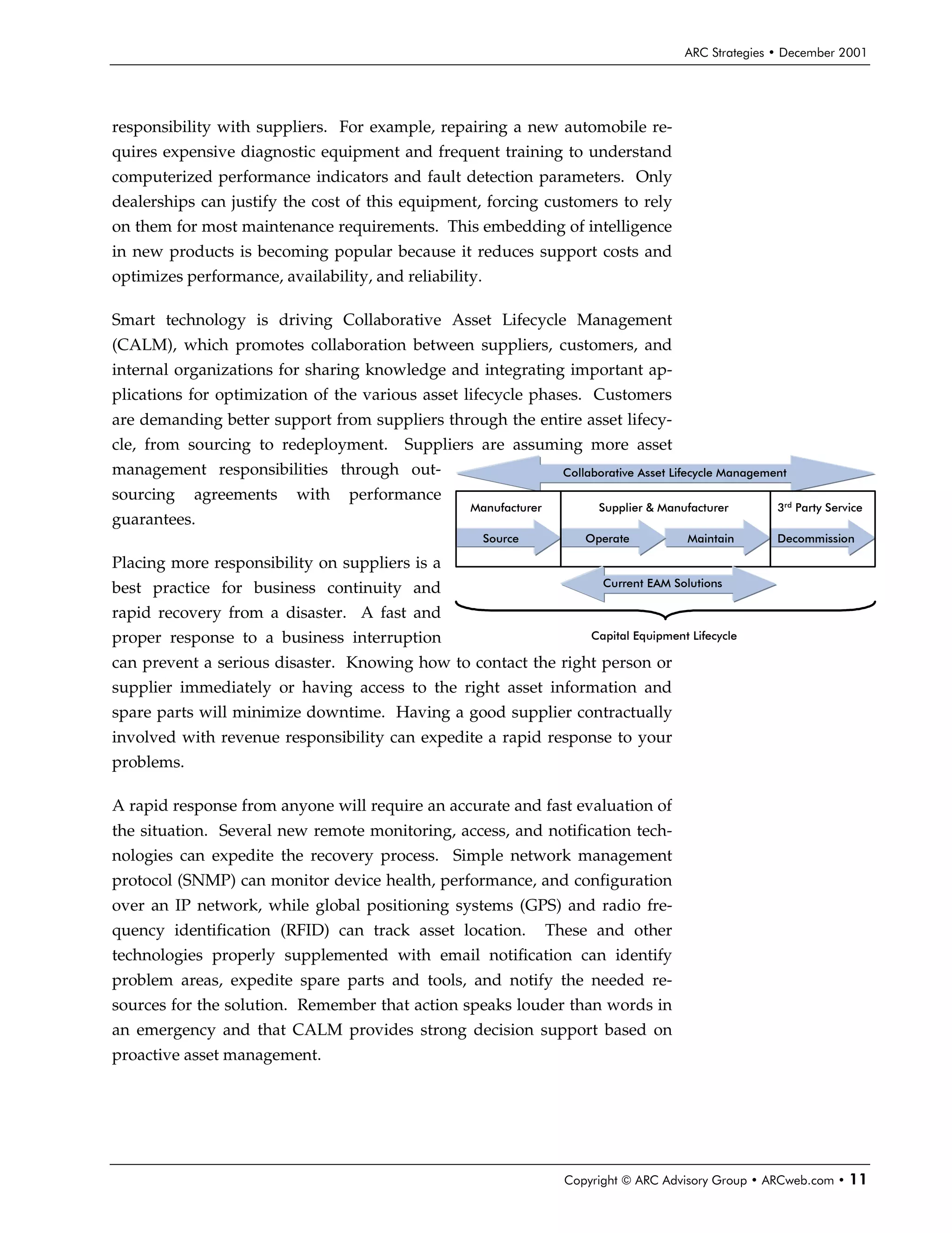 Business continuity and recovery planning for manufacturing | PDF