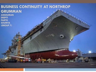 Business continuity at_northrop_grumman | PPT