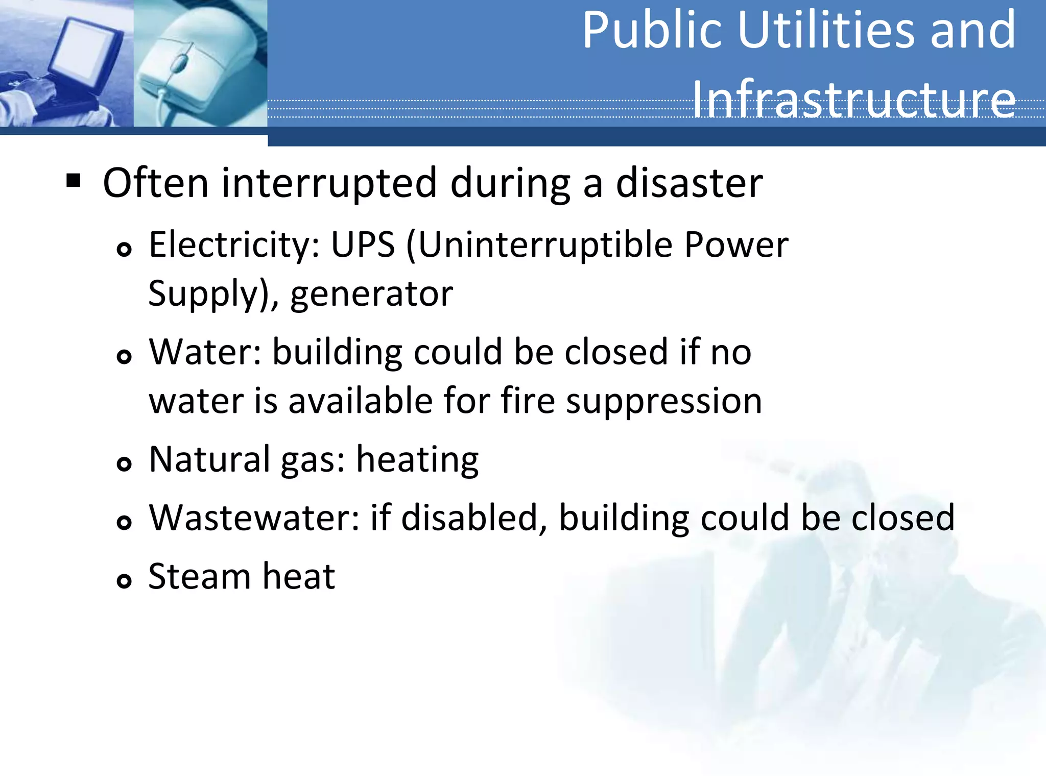Business continuity & disaster recovery planning (BCP & DRP) | PPTX