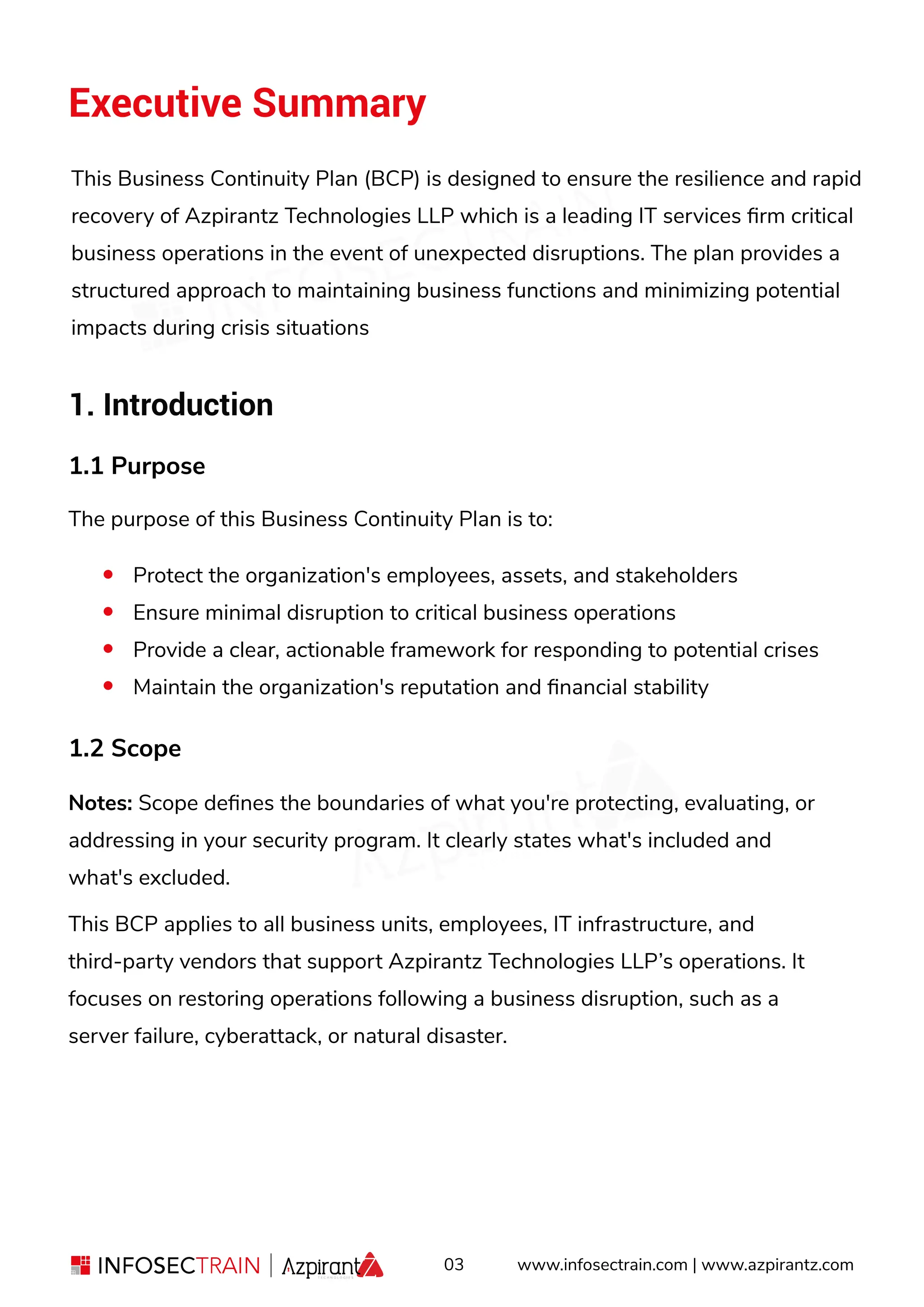 Business Continuity Plan InfosecTrain .pdf