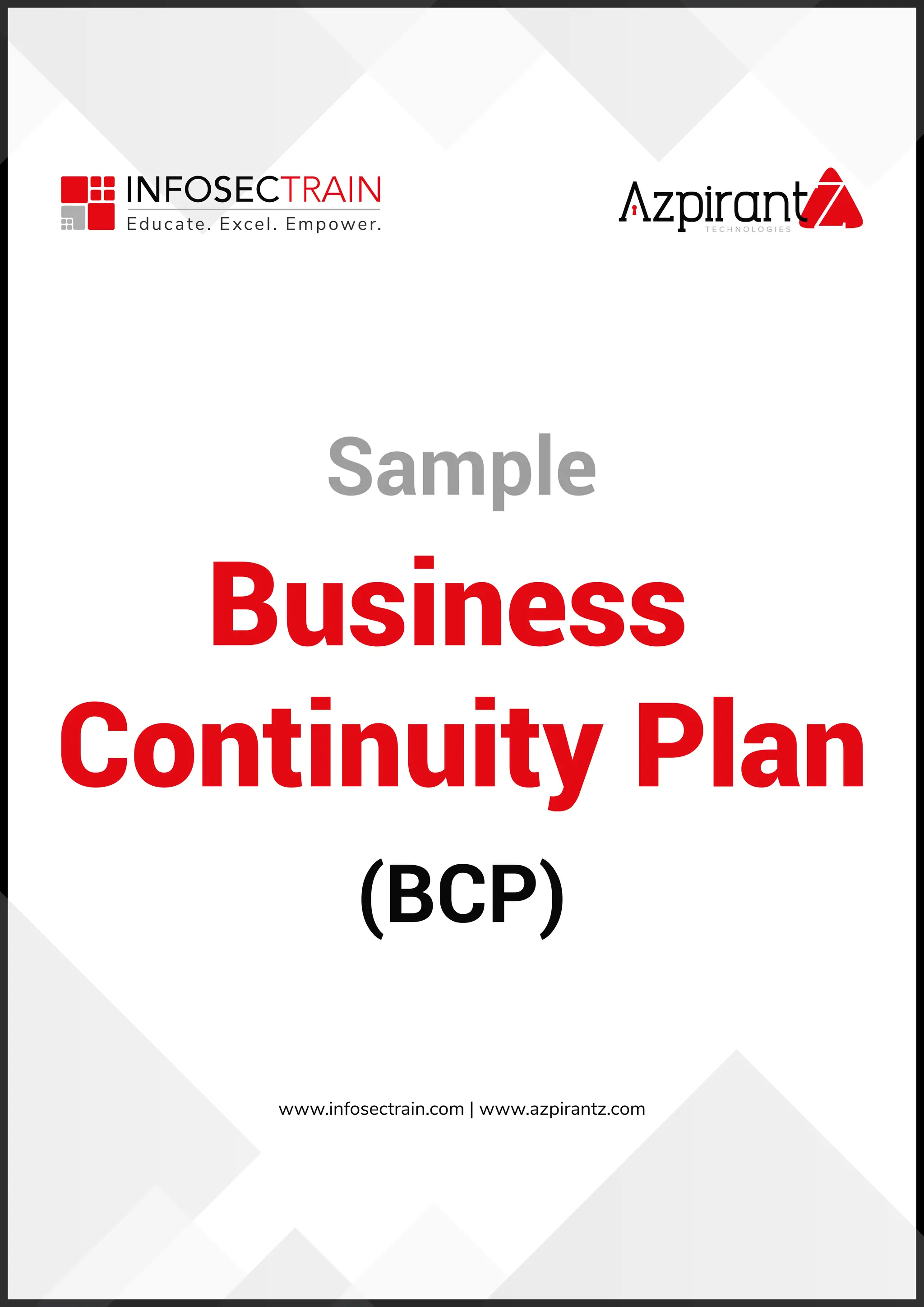 Business Continuity Plan BCP By InfosecTrain | PDF