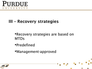 Business continuity planning | PPT