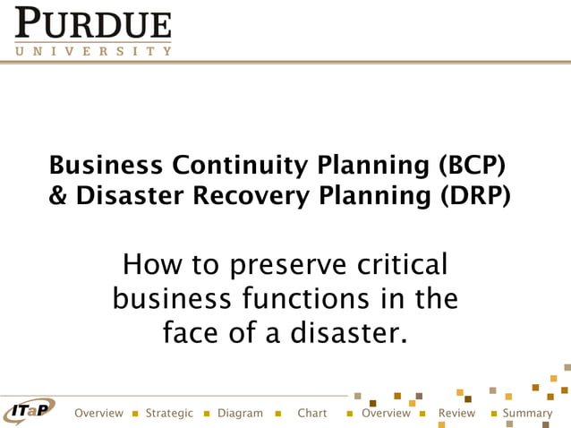 Business continuity planning | PPT | Business | Business and Finance