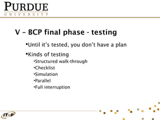 Business continuity planning | PPT