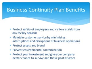 PPT Business Continuity Planning Overview PowerPoint, 53% OFF