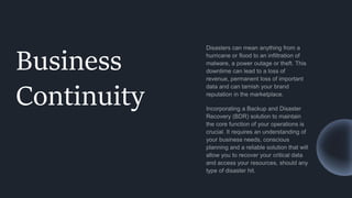 Business Continuity Planning | PPT