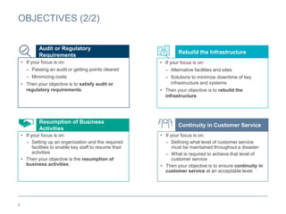 Business continuity planning guide | PPT