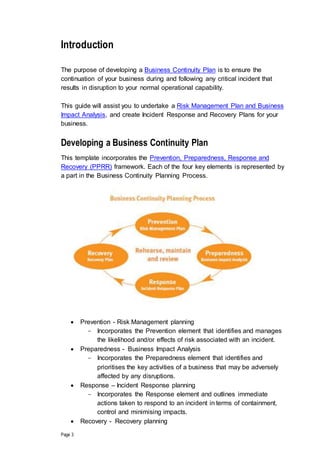 businesscontinuityplantemplate (1).doc | Logistics | Business