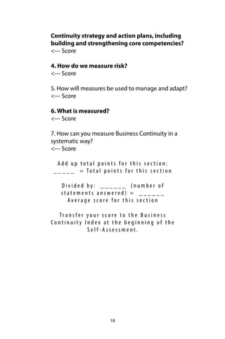 Business Continuity Standard Requirements | PDF | Educational ...
