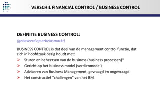 Business control & financial control | PPT
