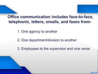 Writing Effective Business Correspondence | PPTX