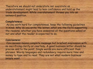 Business correspondence by vanitha balakrishnan | PPT