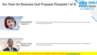 Business Cost Proposal PowerPoint Presentation Slides | PPT