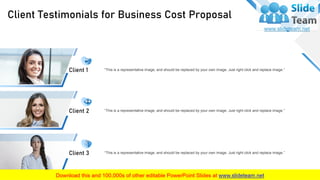 Business Cost Proposal PowerPoint Presentation Slides | PPT