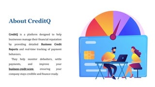 Business Credit Score : Why It Is Important & How To Improve It | PPTX