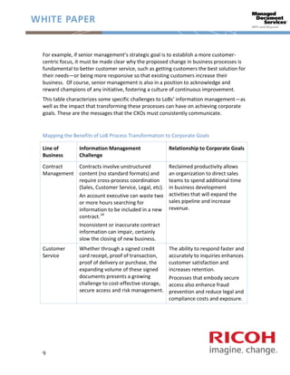 Business Critical Processes | PDF