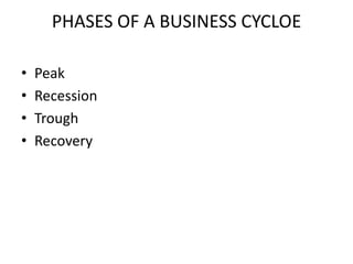 Business cycle | PPTX