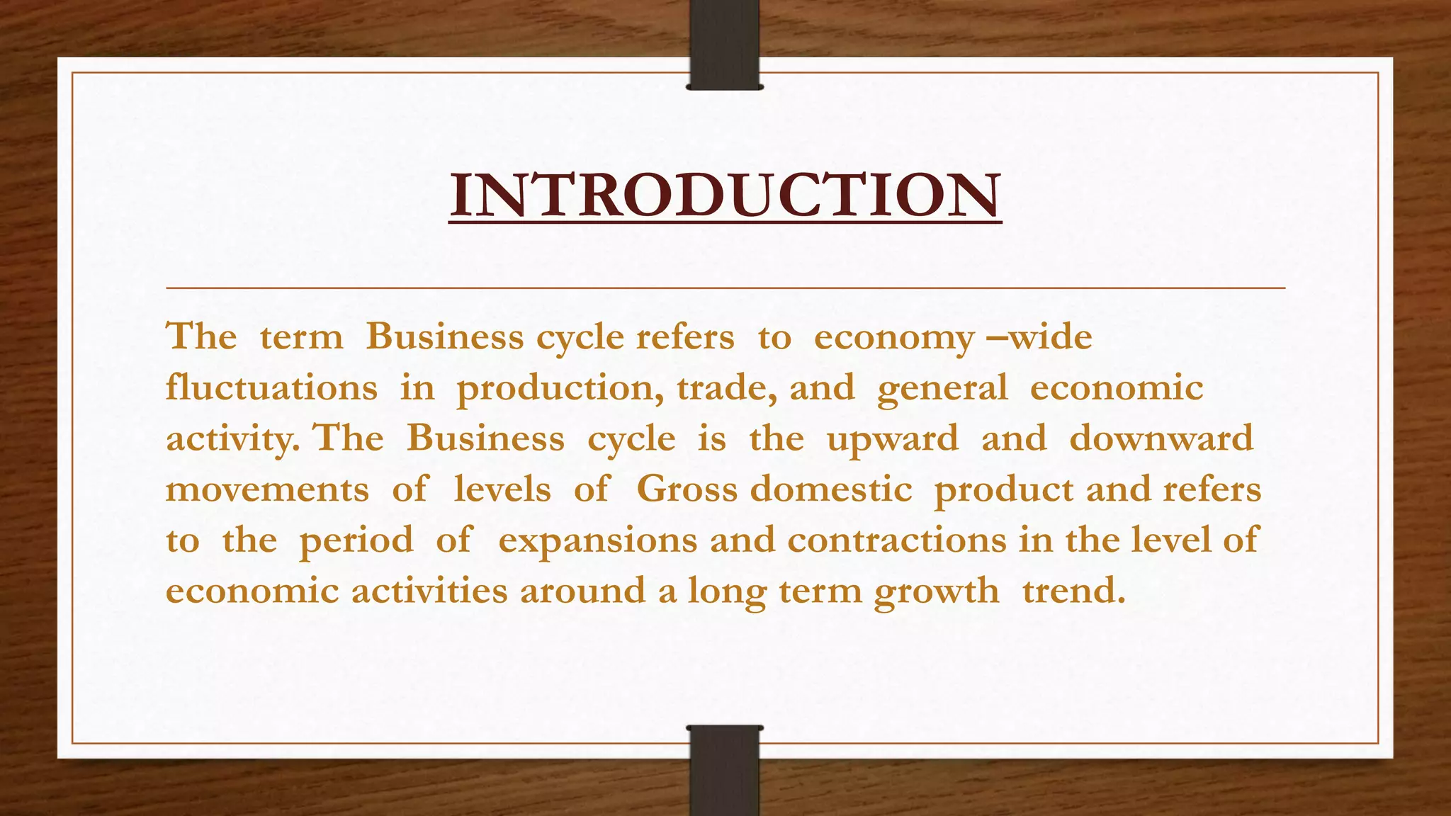 Business cycle | PPTX