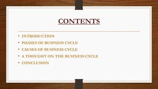 Business cycle | PPTX