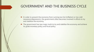 Business cycle | PPTX | Economy | Business and Finance