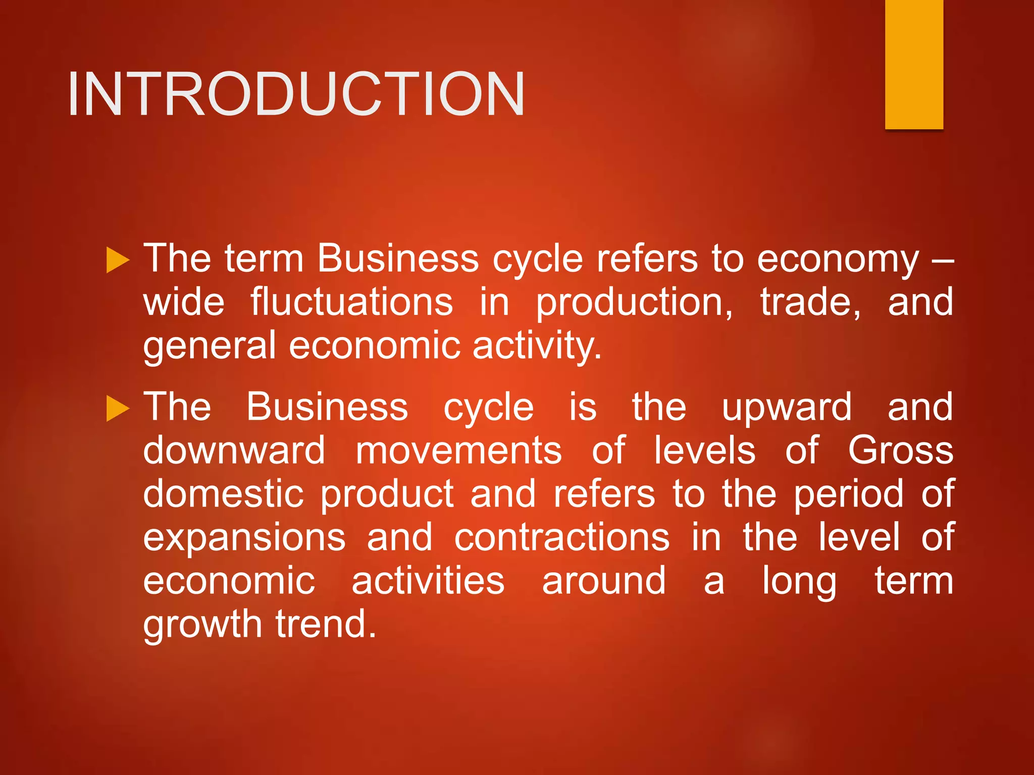 Business cycle: Meaning, types and phases | PPTX