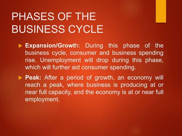 Business cycle: Meaning, types and phases | PPTX | Economy | Business ...