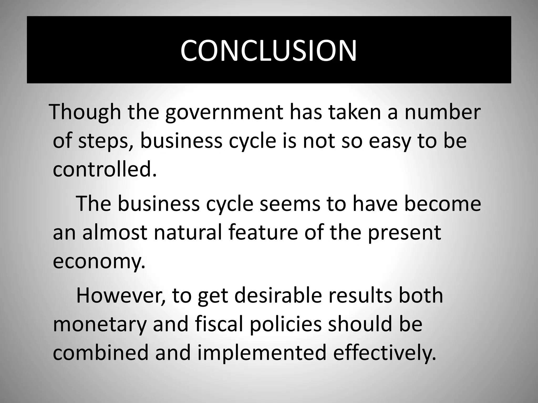 Business cycle | PPT