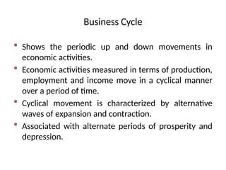 Business Cycle A well and important .ppt