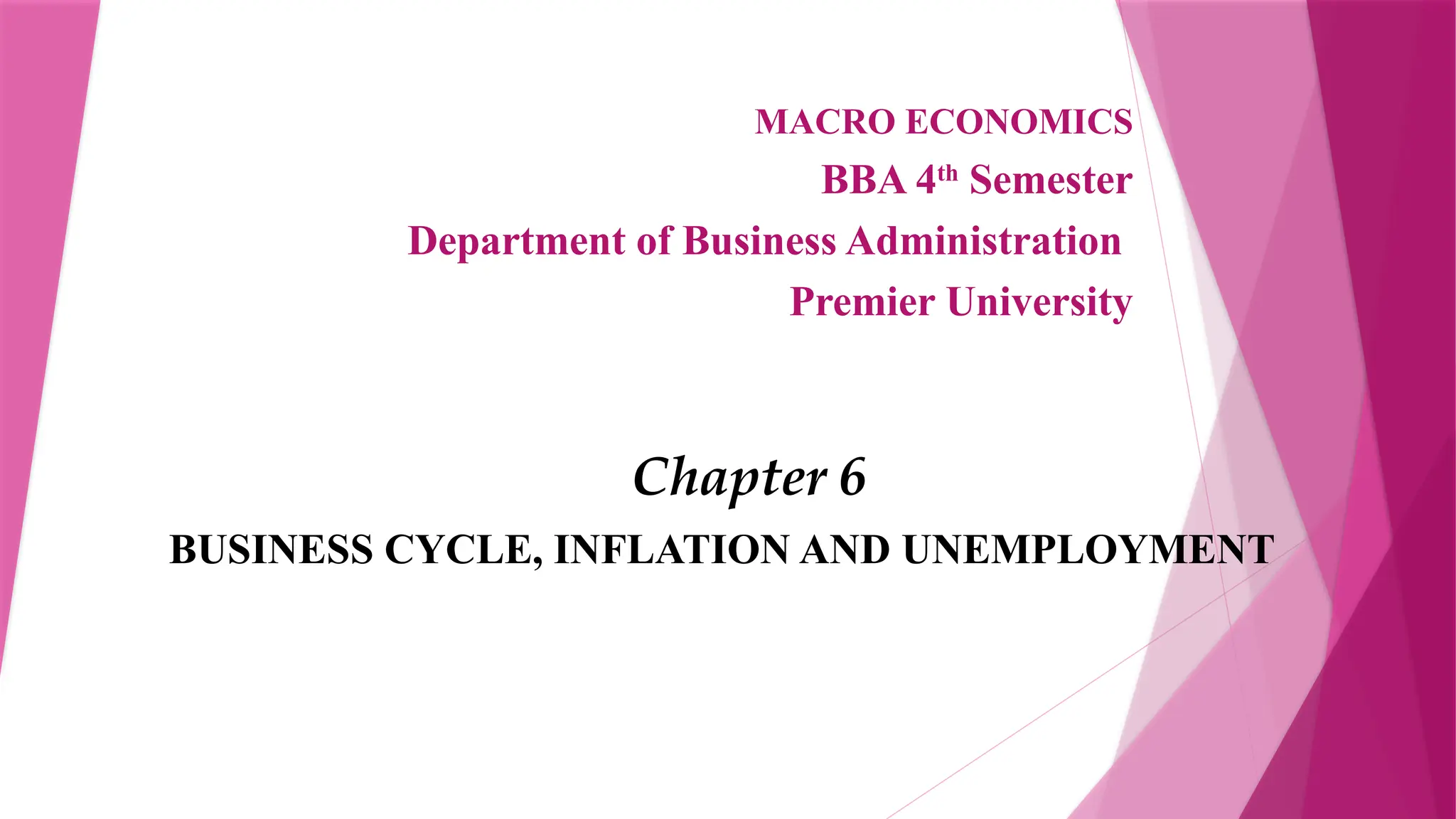 BUSINESS CYCLE_INFLATION AND UNEMPLOYMENT.pptx