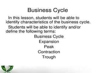 Business Cycle presentation | PPTX | Business Accounting & Finance ...