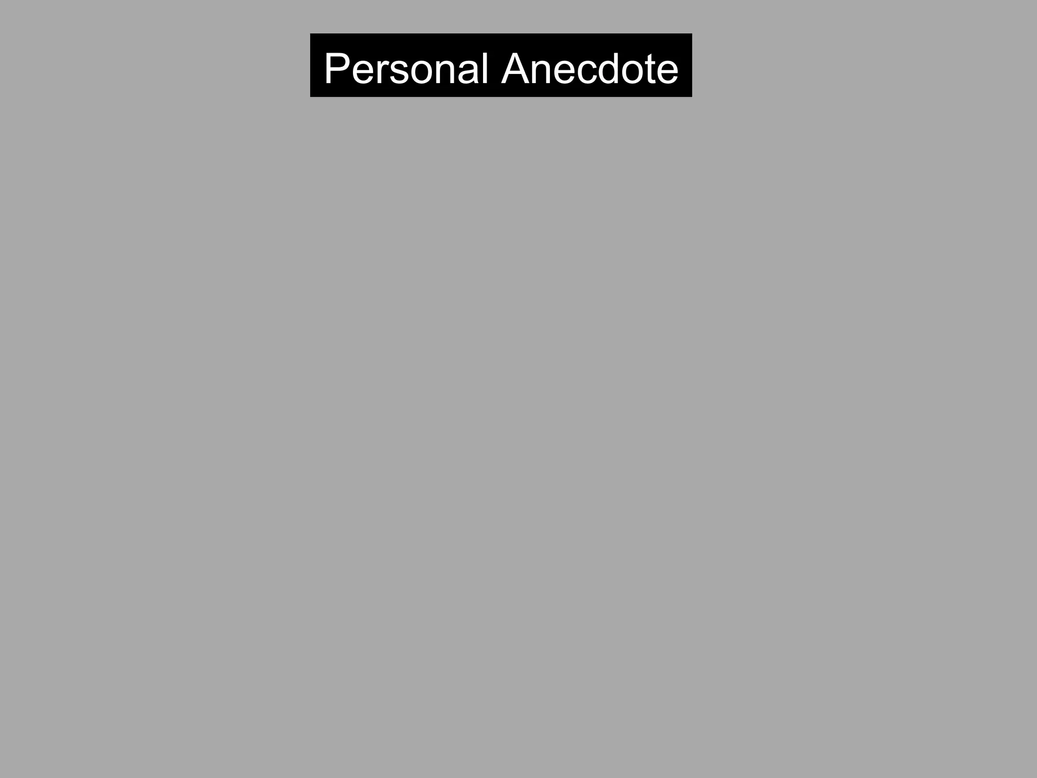 Anecdote | PPT