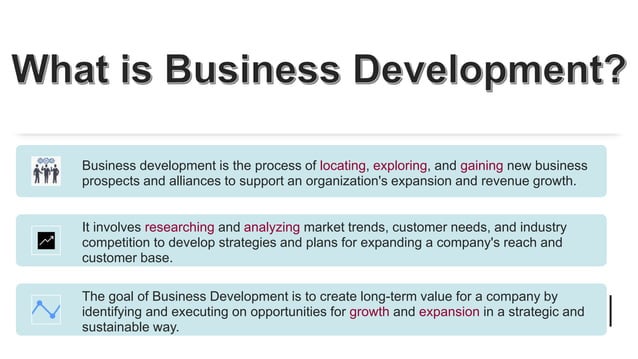 Business Development Courses in Bangalore | PPT
