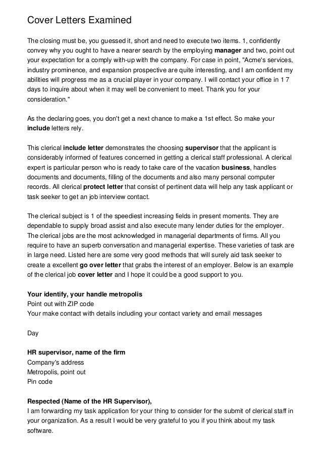 Cover Letters Examined cover-letters-examined