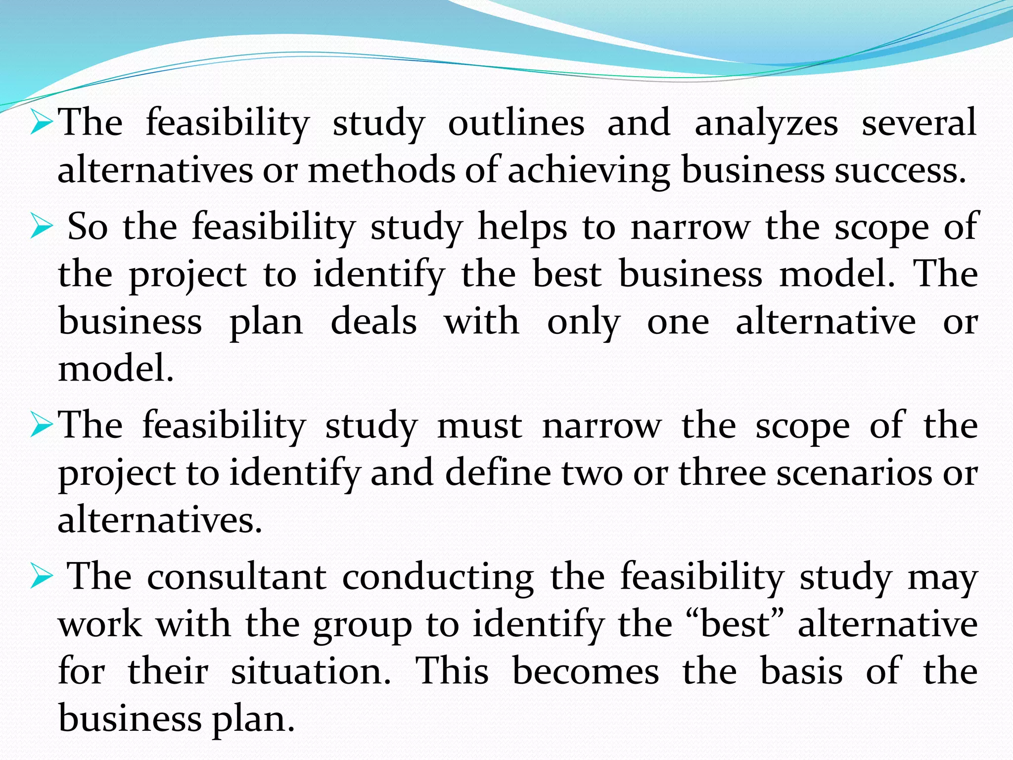 Business development feasibility study | PPTX