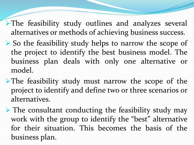 Business development feasibility study | PPT